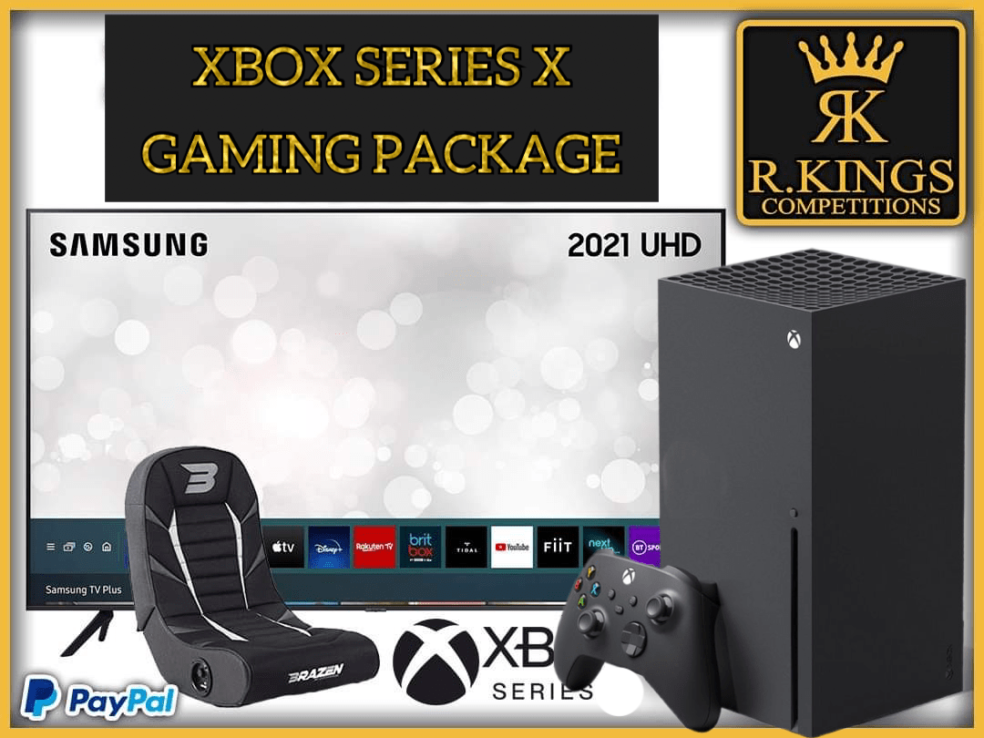 GUARANTEED DRAW TOMORROW AT 2PM - XBox Series X Gaming Package ...