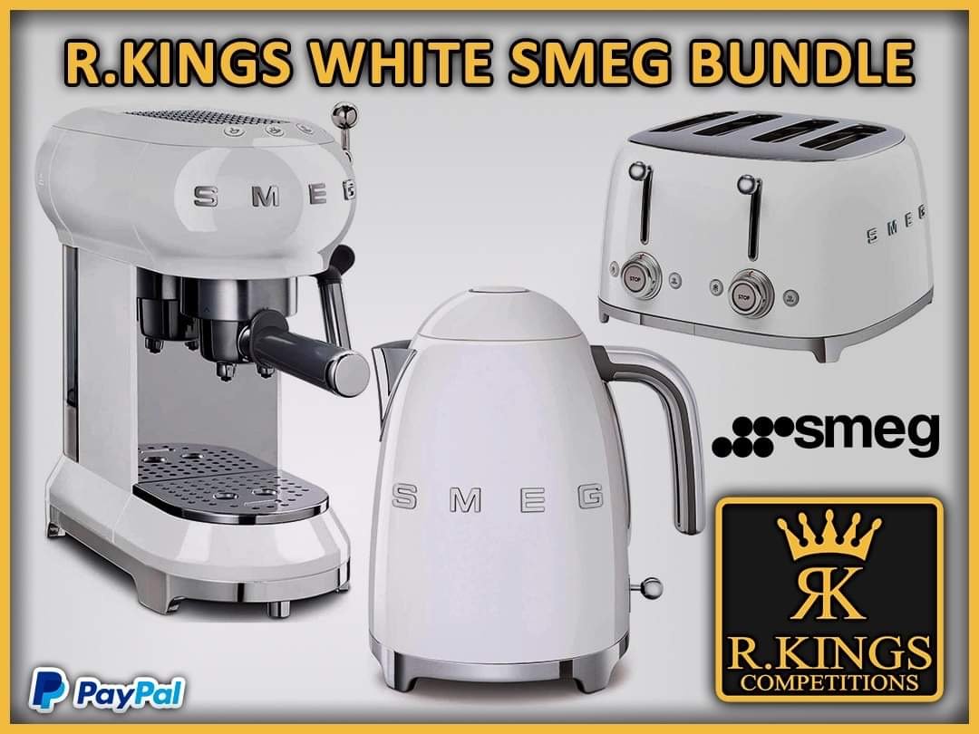 GUARANTEED DRAW TODAY AT 7PM - R Kings White Smeg Bundle