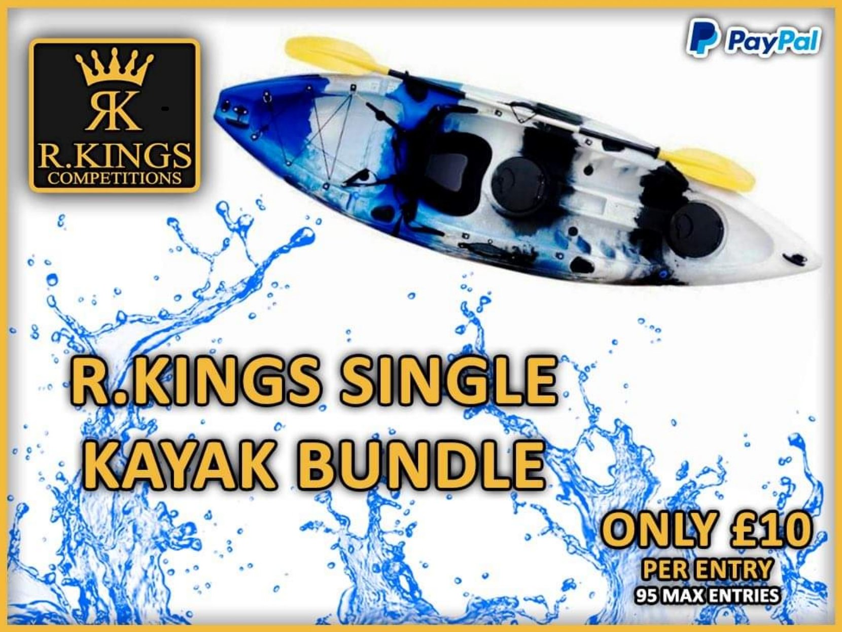Rkings Single Kayak Bundle March - Competitions - R Kings Competitions