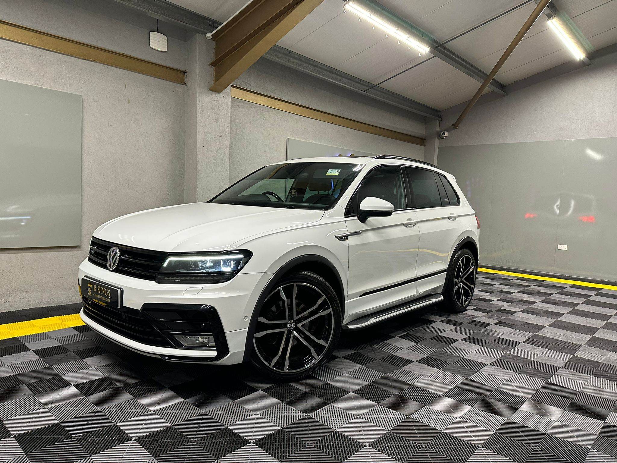 £18,000 OR Pure White VW Tiguan 2.0TDI R-Line DSG - Competitions - R ...