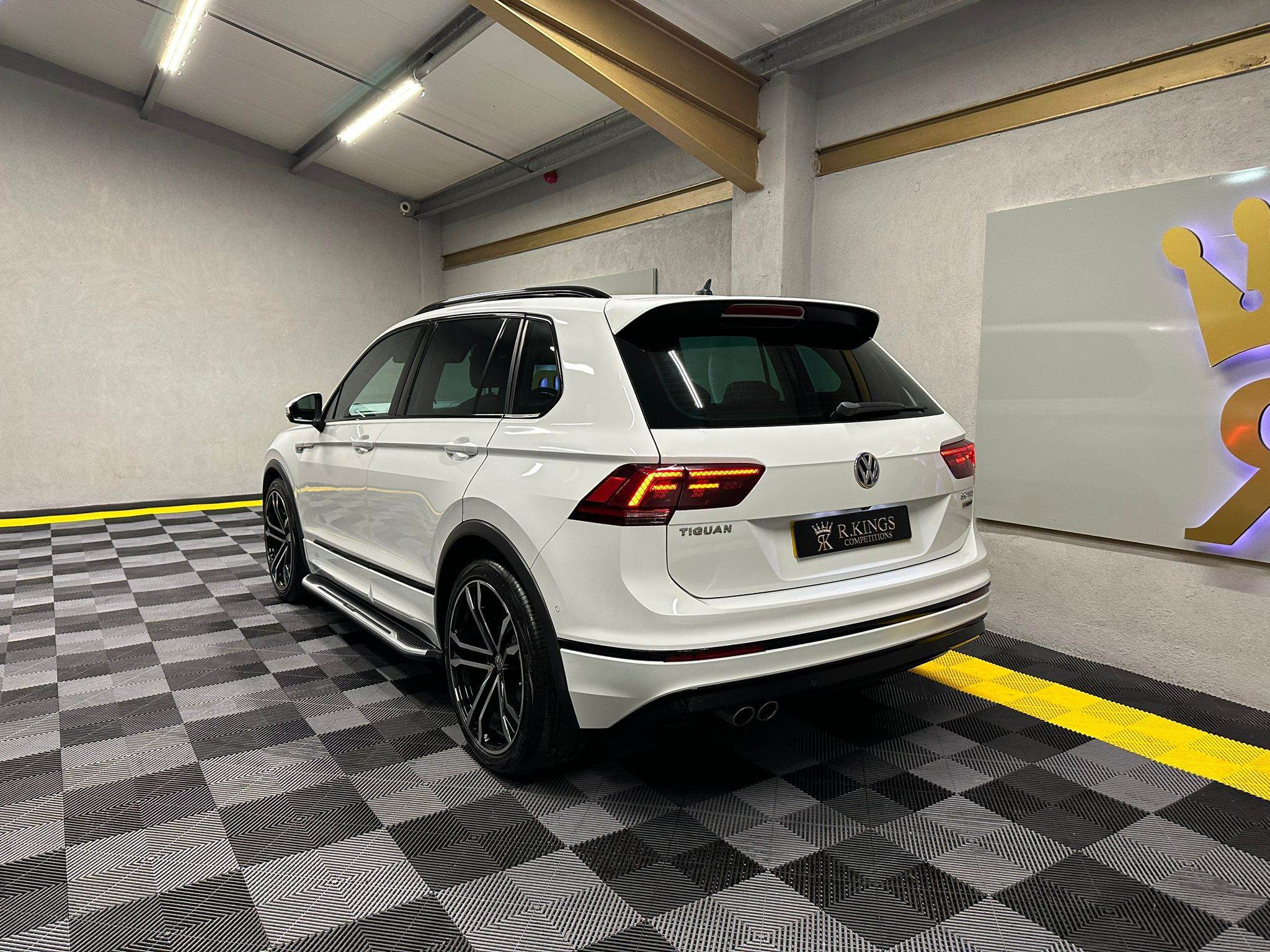 £18,000 OR Pure White VW Tiguan 2.0TDI R-Line DSG - Competitions - R ...