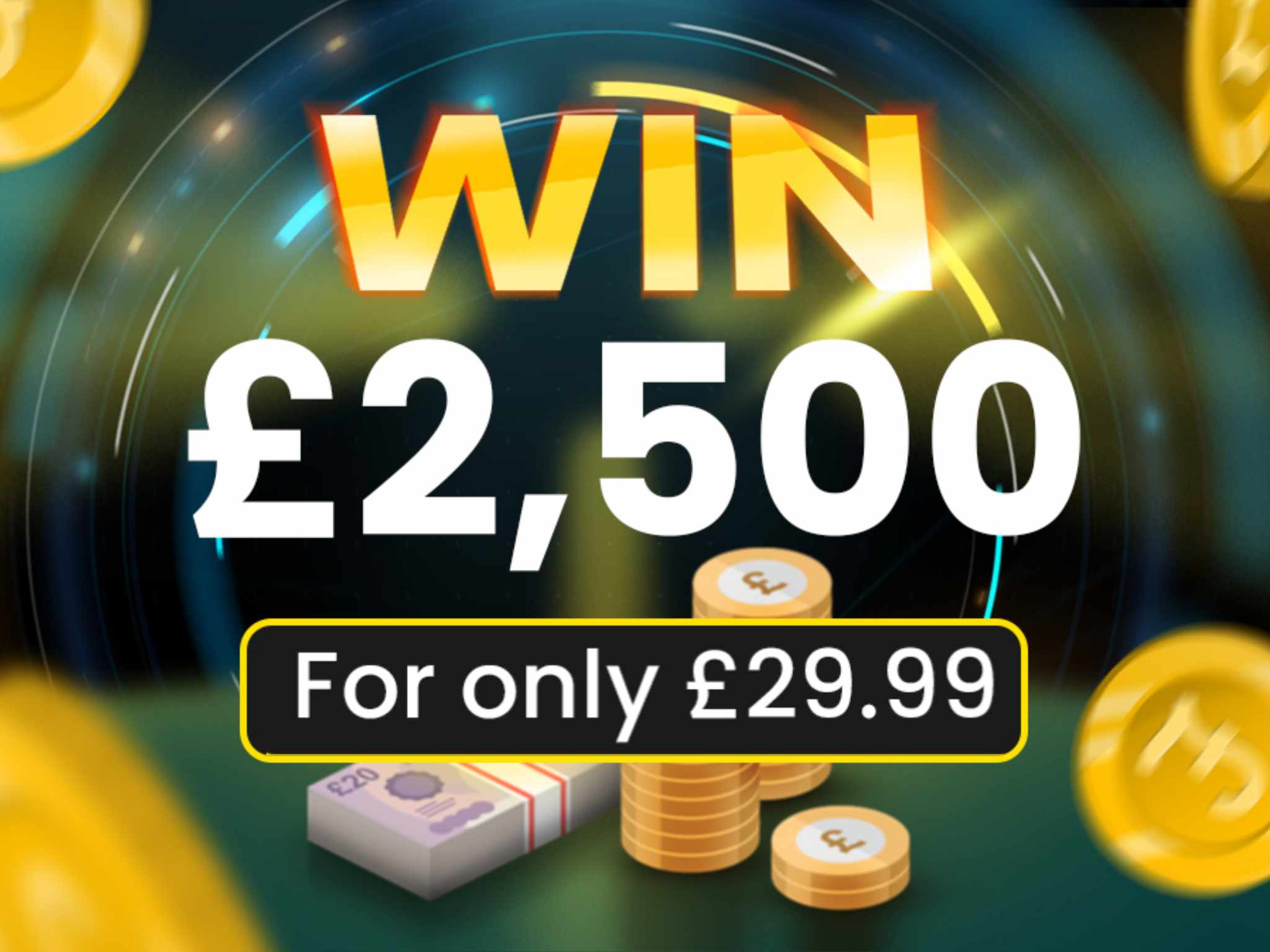 £2,500 Cash for £29.99 - Competitions - R Kings Competitions