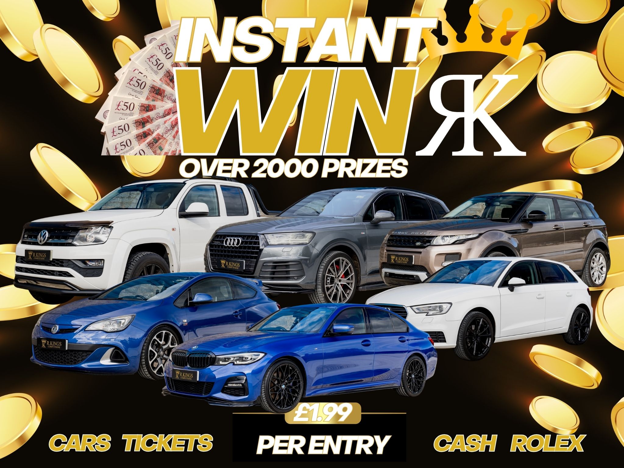 October Huge Instant Win Competition - Competitions - R Kings Competitions