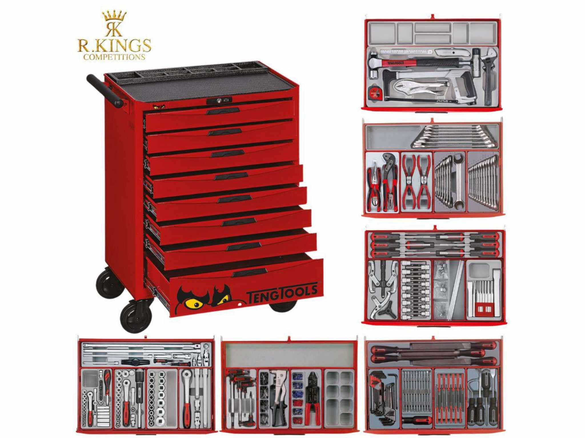 Teng Pro Cabinet & 546pc Tool Set - R Kings Competitions