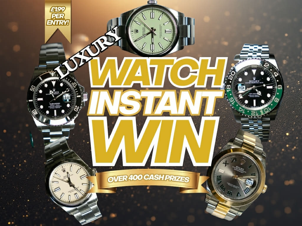 Luxury Watch & Cash Instant Win Competition