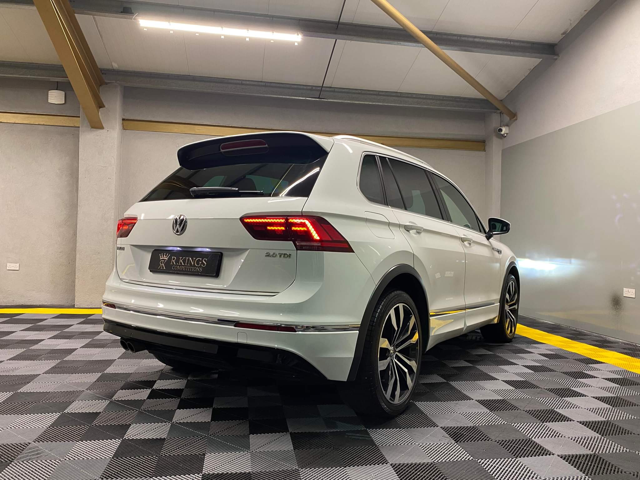 GUARANTEED DRAW @4PM TODAY - Pure White Volkswagen Tiguan R-Line ...