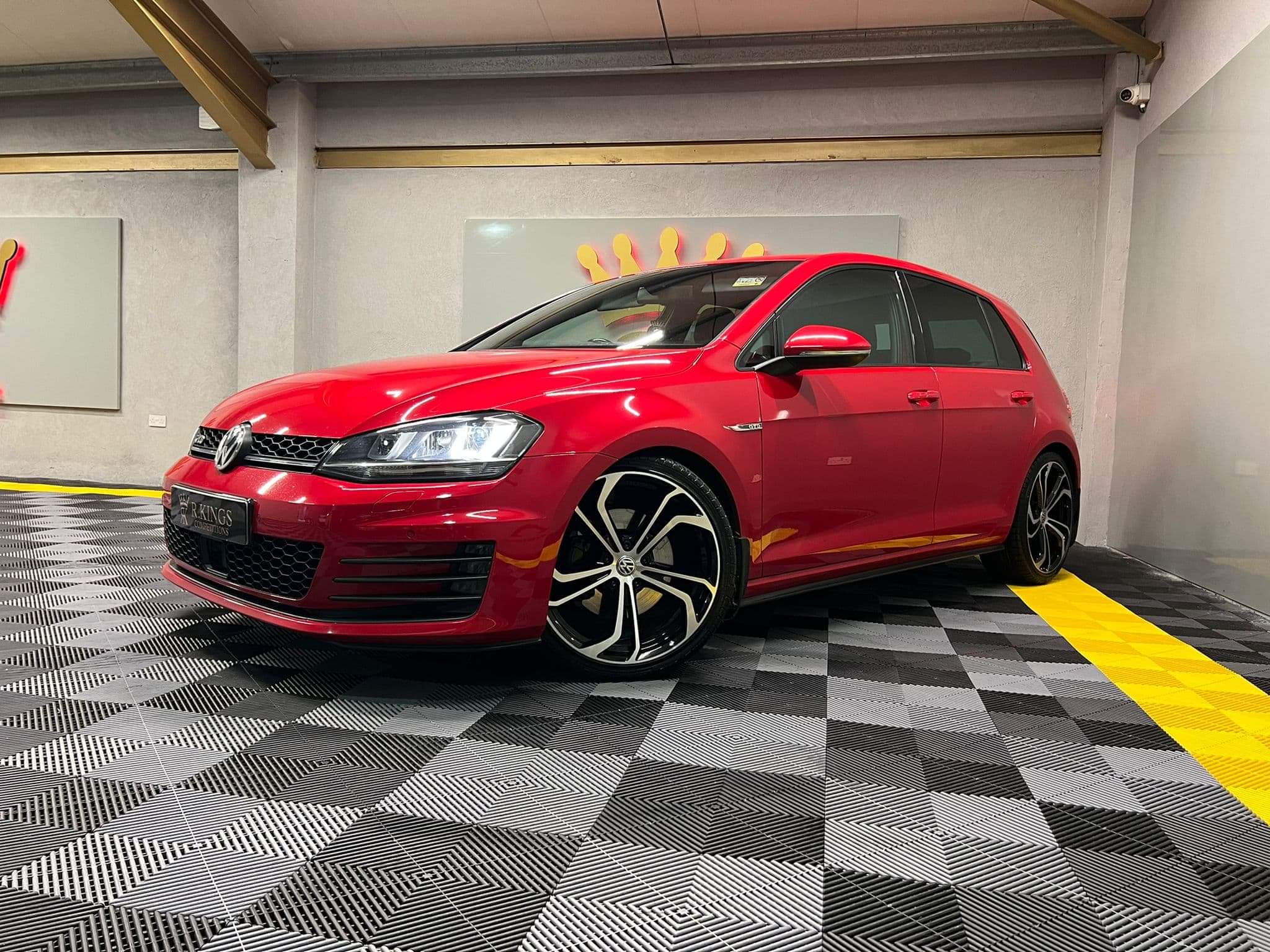 Tornado Red Volkswagen Golf GTD - Competitions - R Kings Competitions